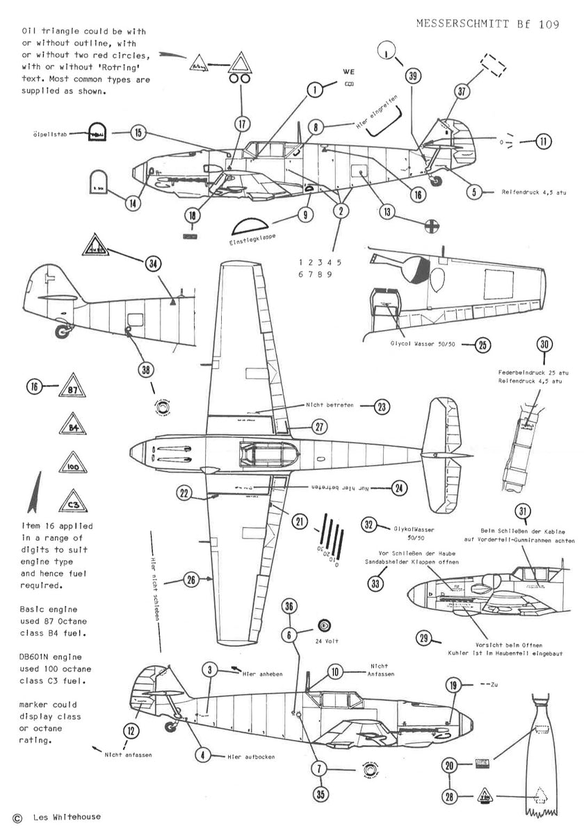 A48-3 Messerschmitt Bf 109E 1/48 by ALMARK – Greentail Models