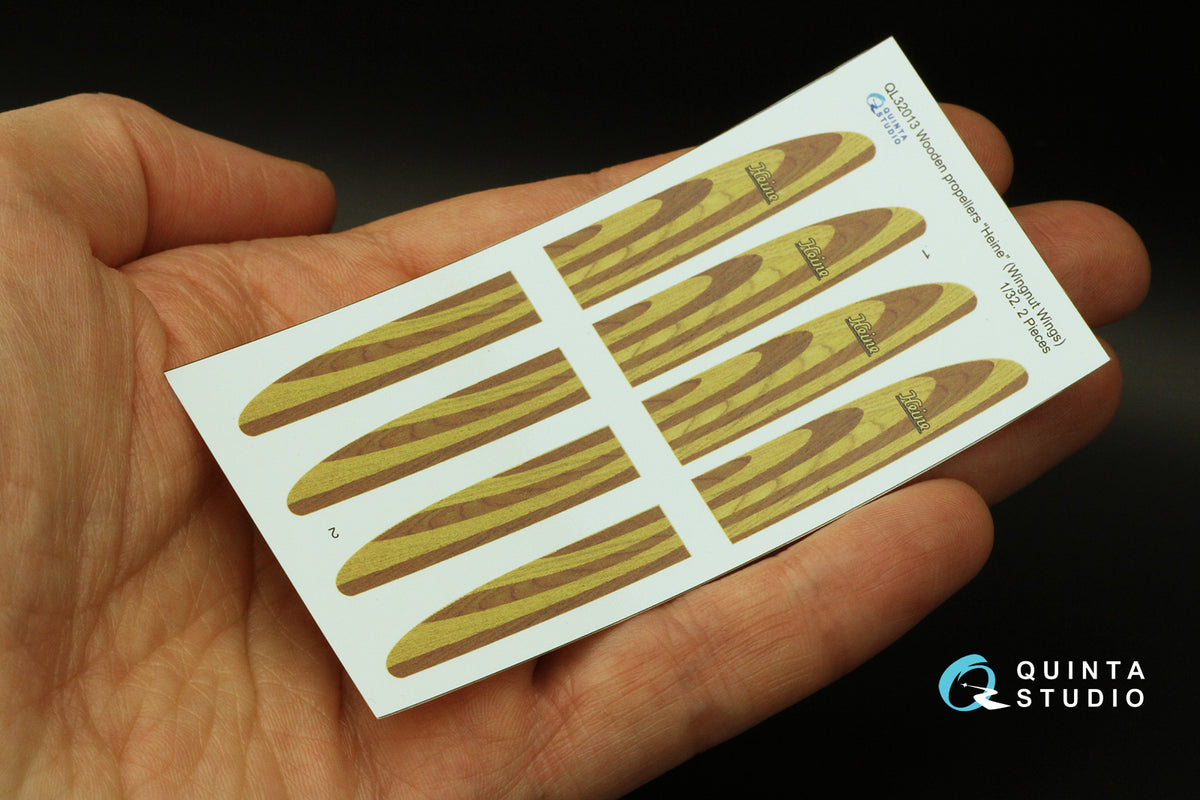 QL32013 "Heine" Propeller laminations decal 1/32 by QUINTA STUDIO ...