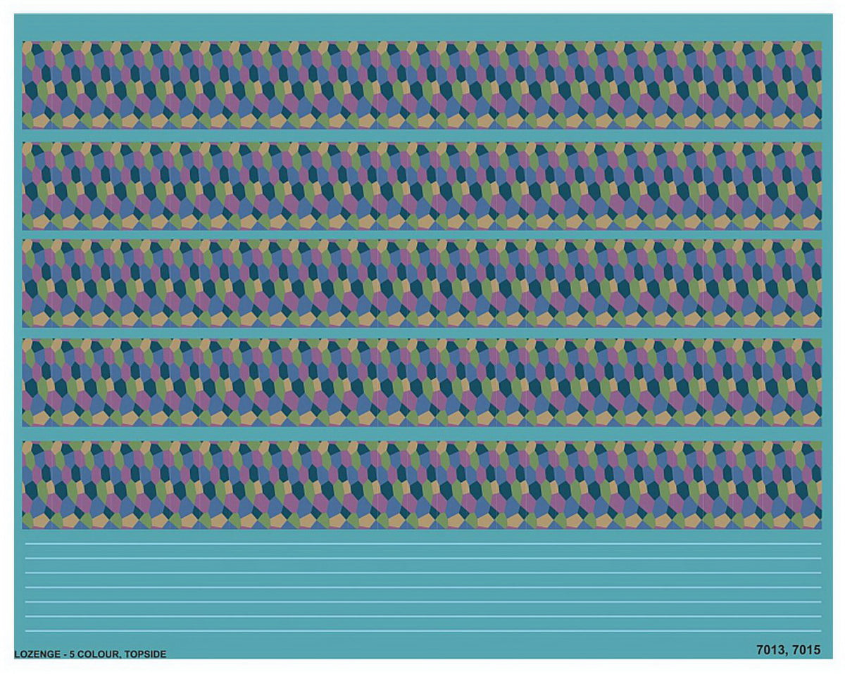 7013 German WWI Lozenge, 5 colour, Topside pattern 1/72 by AVALON ...