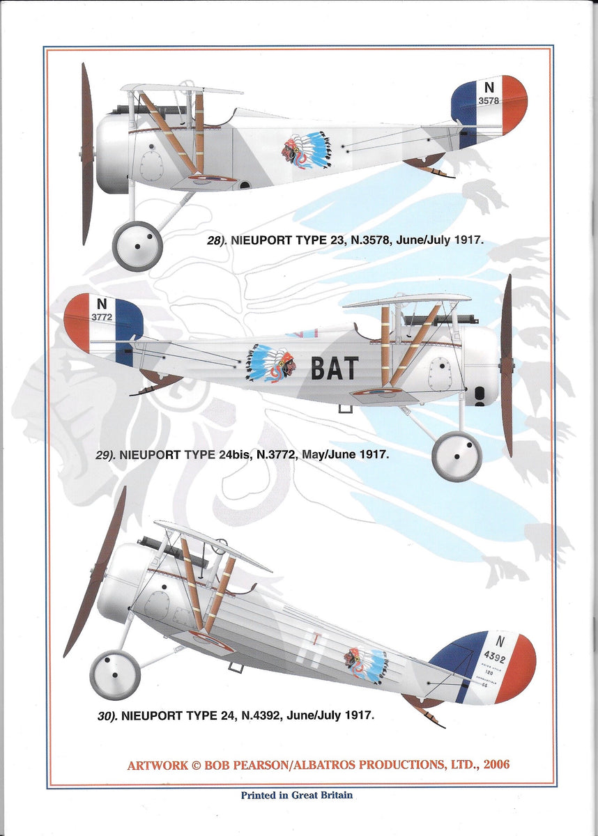 WINDSOCK SPECIAL 'Nieuport Flyers Of The Lafayette' by Jon Guttman ...