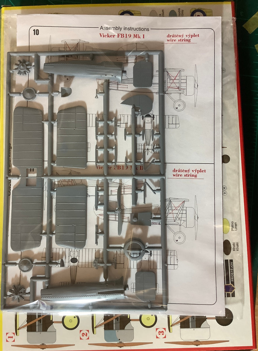 KPM0250 VICKERS FB.19 Mk.II "Bullet" RFC 1/72 by KOVOZAVODY PROSTEJOV ...